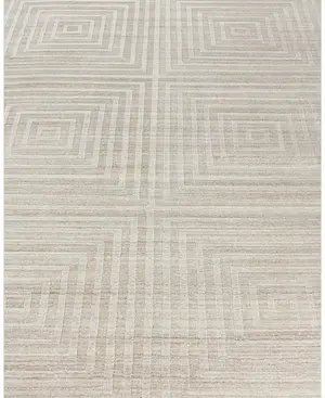 EXQUISITE RUGS Castelli 3973 Area Rug, 8' X 10 - Light/beige