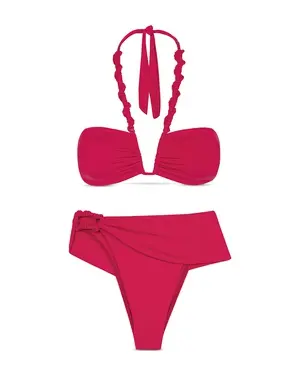 VIX PAULA HERMANNY Holly Fold Over Bikini Bottoms