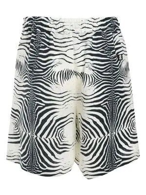 Roberto Cavalli Zebra-print Shorts