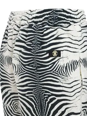 Roberto Cavalli Zebra-print Shorts
