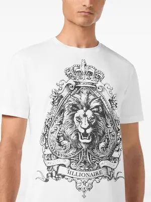 BILLIONAIRE Logo-print T-shirt - White