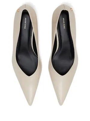 ANINE BING Hilda Pumps - Neutrals