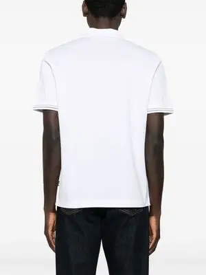 BOSS Cotton Polo Shirt - White