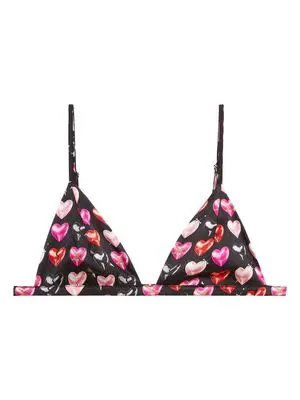 Fleur Du Mal Luxe Triangle Bra