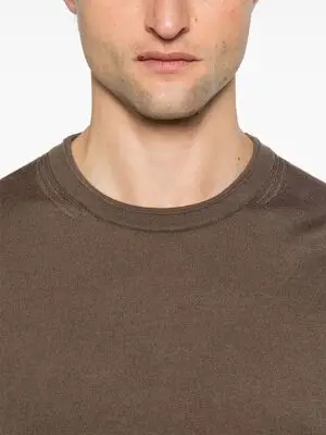 Simkhai Ribbed T-shirt - Brown