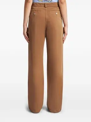 Etro Wide-leg Trousers - Brown