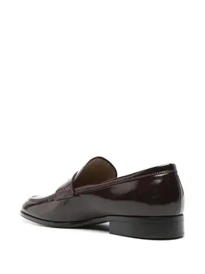 GIANVITO ROSSI Leather Loafers