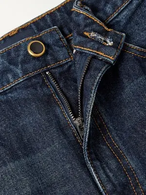Khaite Abigail High-rise Jeans - Blue