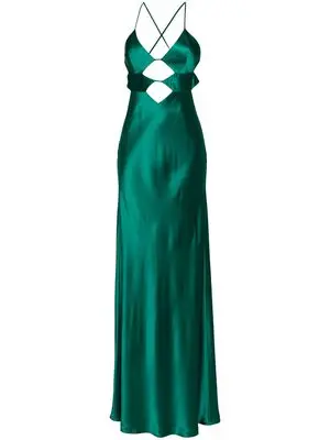 Green Cutout Dresses
