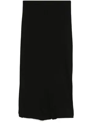 JIL SANDER Crepe Midi Skirt