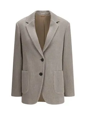Brunello Cucinelli Brunello Cucinelli Lurex Jacket - Gold