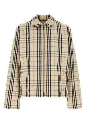 Burberry Embroidered Cotton Jacket - Multicolor