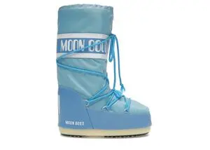 Moon Boot Icon Nylon Boots - Alaskan Blue