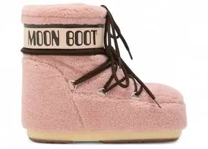 Moon Boot Icon Nylon Boots Pink