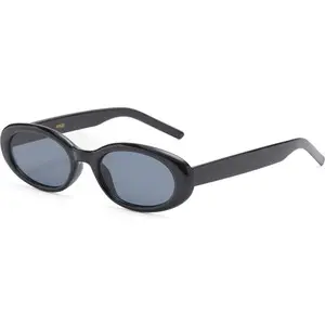 Mango Oval Frame Sunglasses