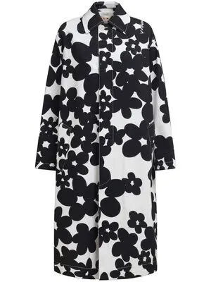 Marni Floral-print Coat