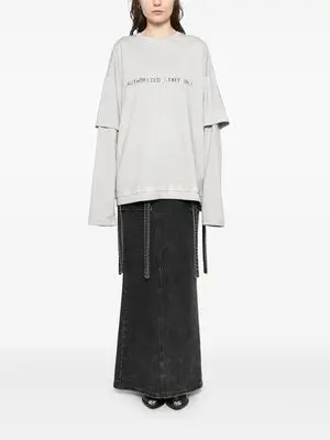 GROUND ZERO Graphic-print T-shirt - Grey