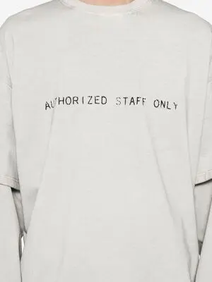 GROUND ZERO Graphic-print T-shirt - Grey