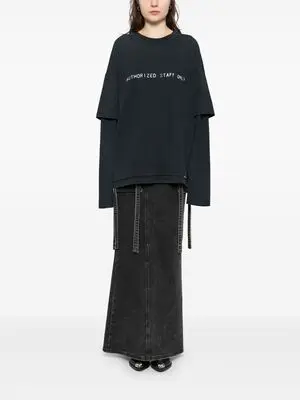 GROUND ZERO Graphic-print T-shirt - Black