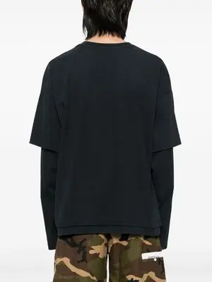 GROUND ZERO Graphic-print T-shirt - Black