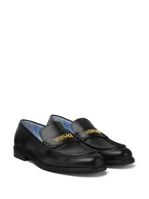 Versace Leather Loafers