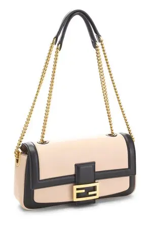 Fendi Leather Chain Baguette