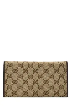 Gucci Original Gg Canvas Long Wallet