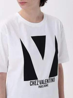 Valentino Garavani V Logo T-shirt - White