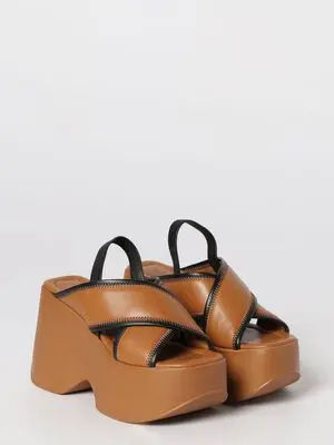 VIC MATIE Heeled Sandals - Brown