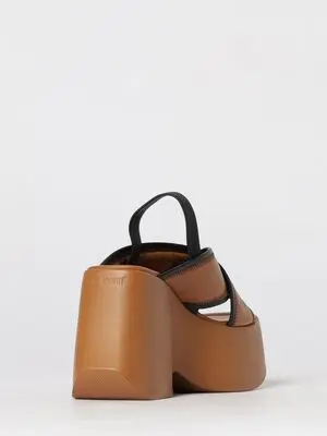 VIC MATIE Heeled Sandals - Brown