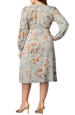 KIYONNA Diana Long Sleeve Dress - Spring Meadow