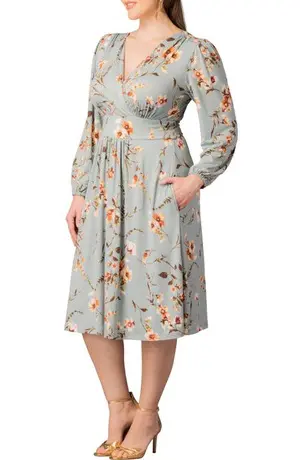 KIYONNA Diana Long Sleeve Dress - Spring Meadow
