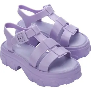 Melissa Ella Ankle Strap Platform Sandals - Lilac