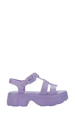 Melissa Ella Ankle Strap Platform Sandals - Lilac