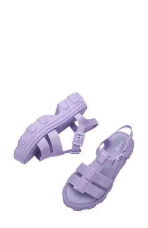 Melissa Ella Ankle Strap Platform Sandals - Lilac