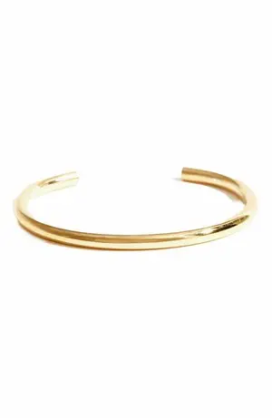 ABLE Chunky Cuff Bracelet - Gold Plated