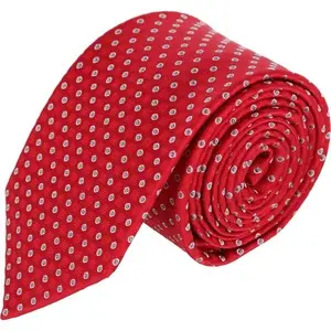 TRAFALGAR Trafalgar Ewing Square And Polka Dot Silk Necktie