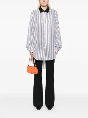 MACGRAW Striped Oversized Shirt