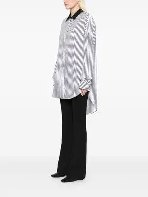 MACGRAW Striped Oversized Shirt