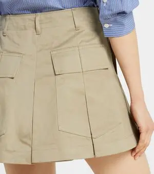 Sacai Cotton Shorts - Beige