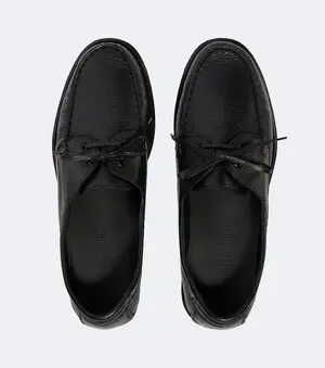 SAMAN AMEL City Moc Leather Loafers