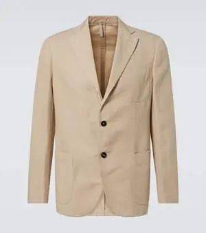 SLOWEAR Linen And Cotton Blazer - Beige