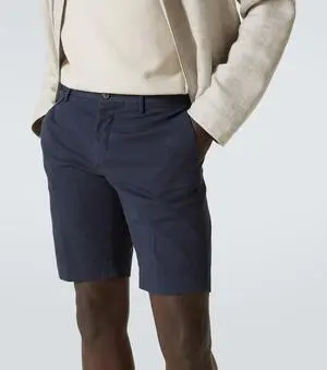SLOWEAR Incotex Cotton-blend Bermuda Shorts
