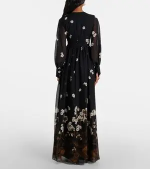 Erdem Silk Gown - Black