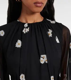 Erdem Silk Gown - Black