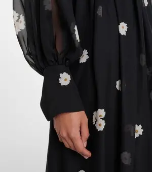 Erdem Silk Gown - Black