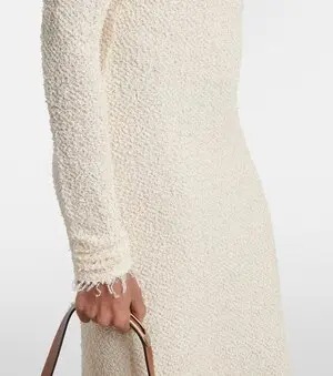 Isabel Marant Étoile Ormany Jersey Bouclé Maxi Dress - Beige