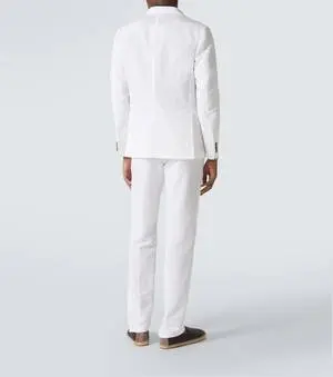 SLOWEAR Linen And Cotton Suit - White