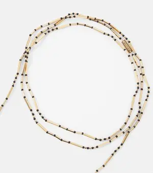 Isabel Marant Étoile Olathe Beaded Scarf Necklace