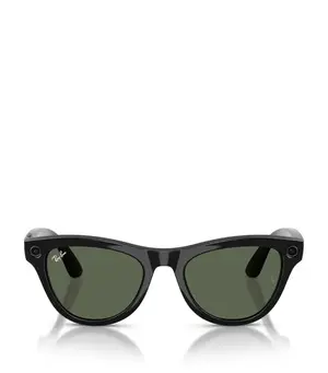 Ray-ban X Meta Smart Skyler Sunglasses - Black